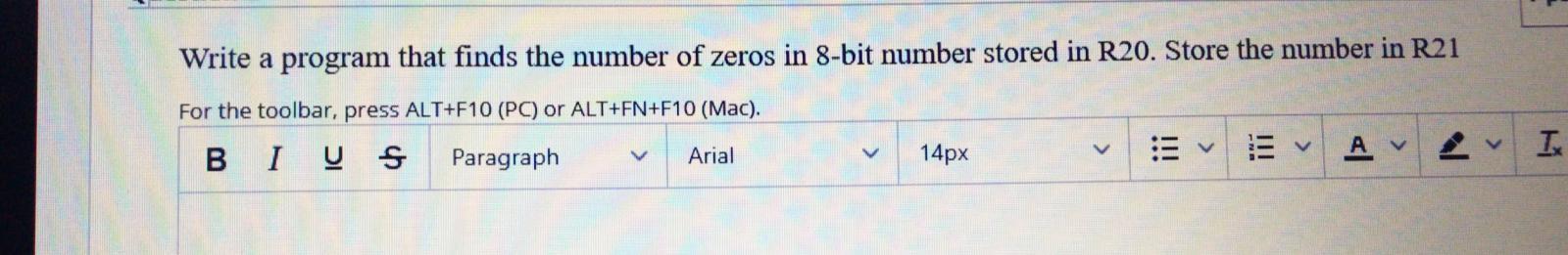 Solved Write a program that finds the number of zeros in | Chegg.com