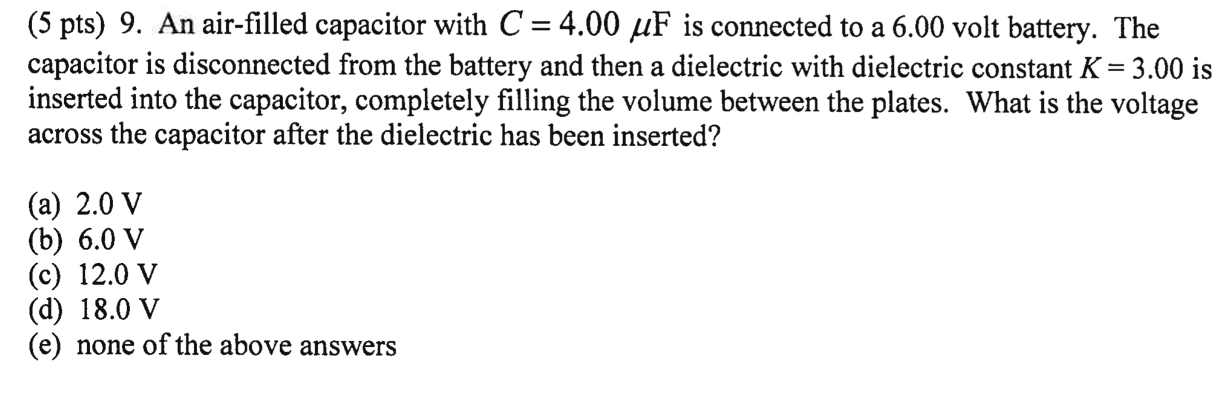 Solved (5 pts) 3. Positive point charge q1=+5.00×10−3C is | Chegg.com