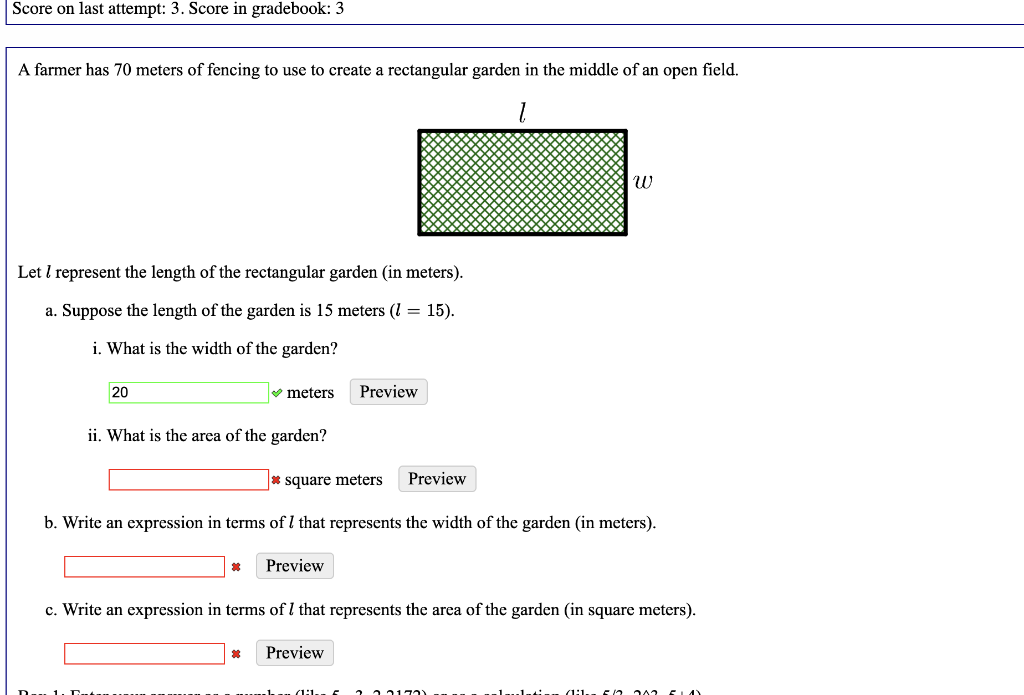 Solved Score on last attempt: 3 . Score in gradebook: 3 A | Chegg.com