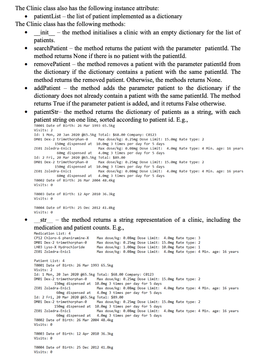 Solved Question 3 (35 marks) (a) Implement a subclass, | Chegg.com
