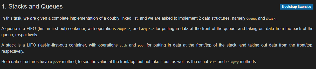 Solved Be sure that the code in Stack.h and Queue.h passes | Chegg.com