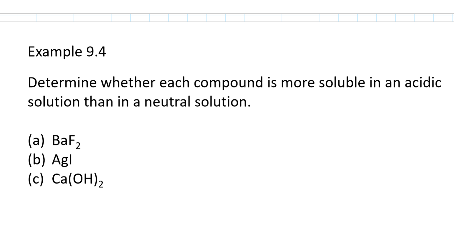 Solved Example 9.4Determine whether each compound is ﻿more | Chegg.com