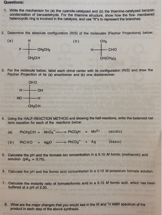 Solved Organic ChemistryMultistep Synthesis Lab of 3 | Chegg.com