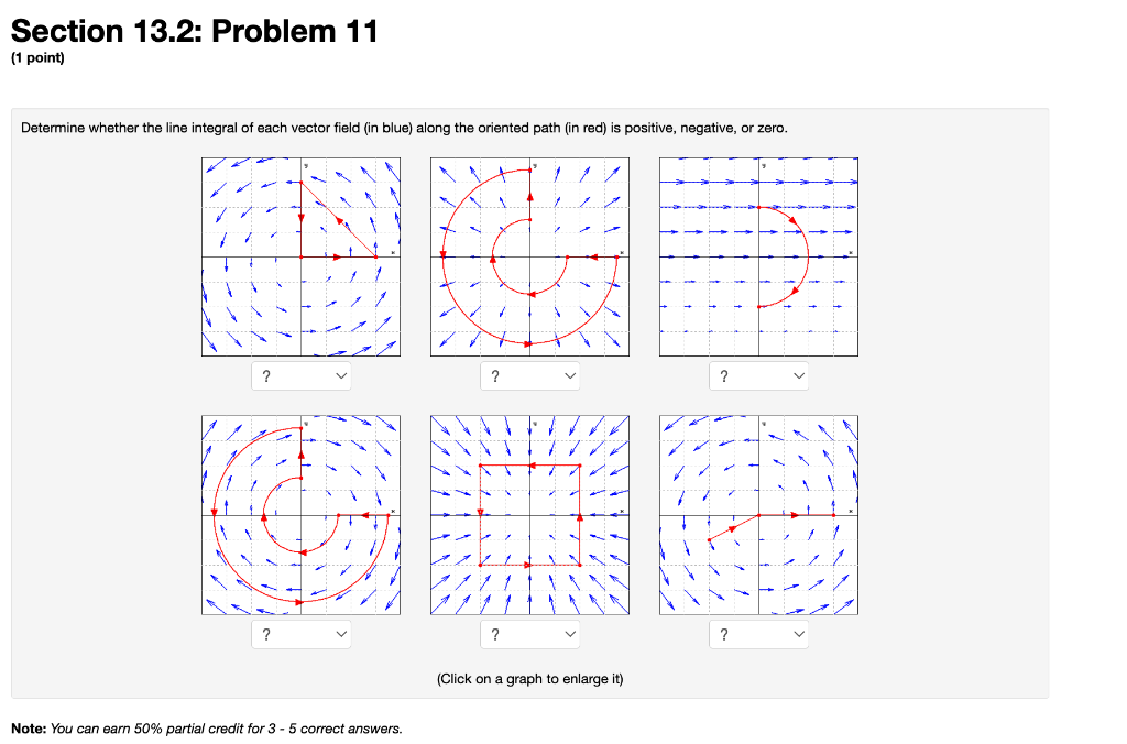 Solved Section 13.2: Problem 11 (1 point) Determine whether | Chegg.com