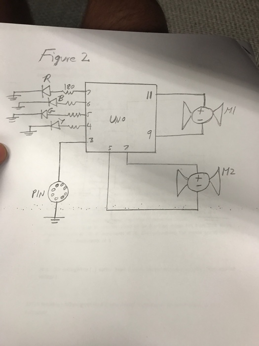 After your circuit, writing the code, and debugging, | Chegg.com