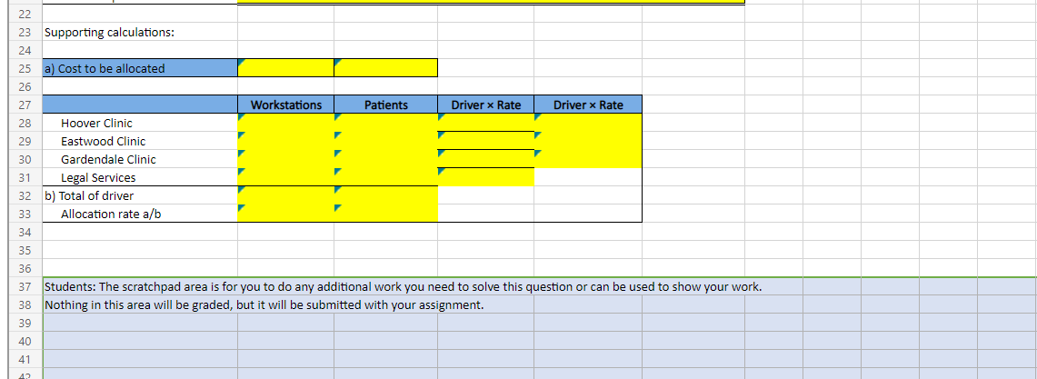 Solved Students: The scratchpad area is for you to do any | Chegg.com