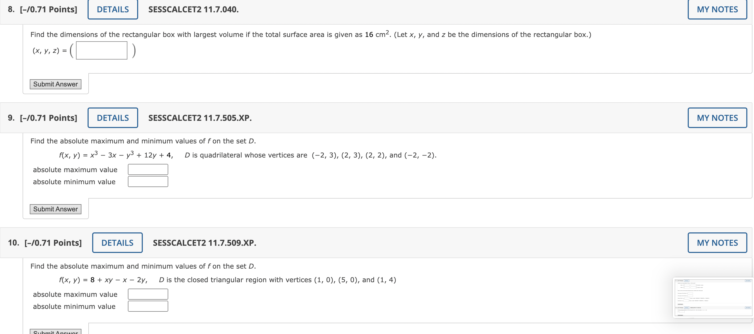 Solved Find the dimensions of the rectangular box with | Chegg.com