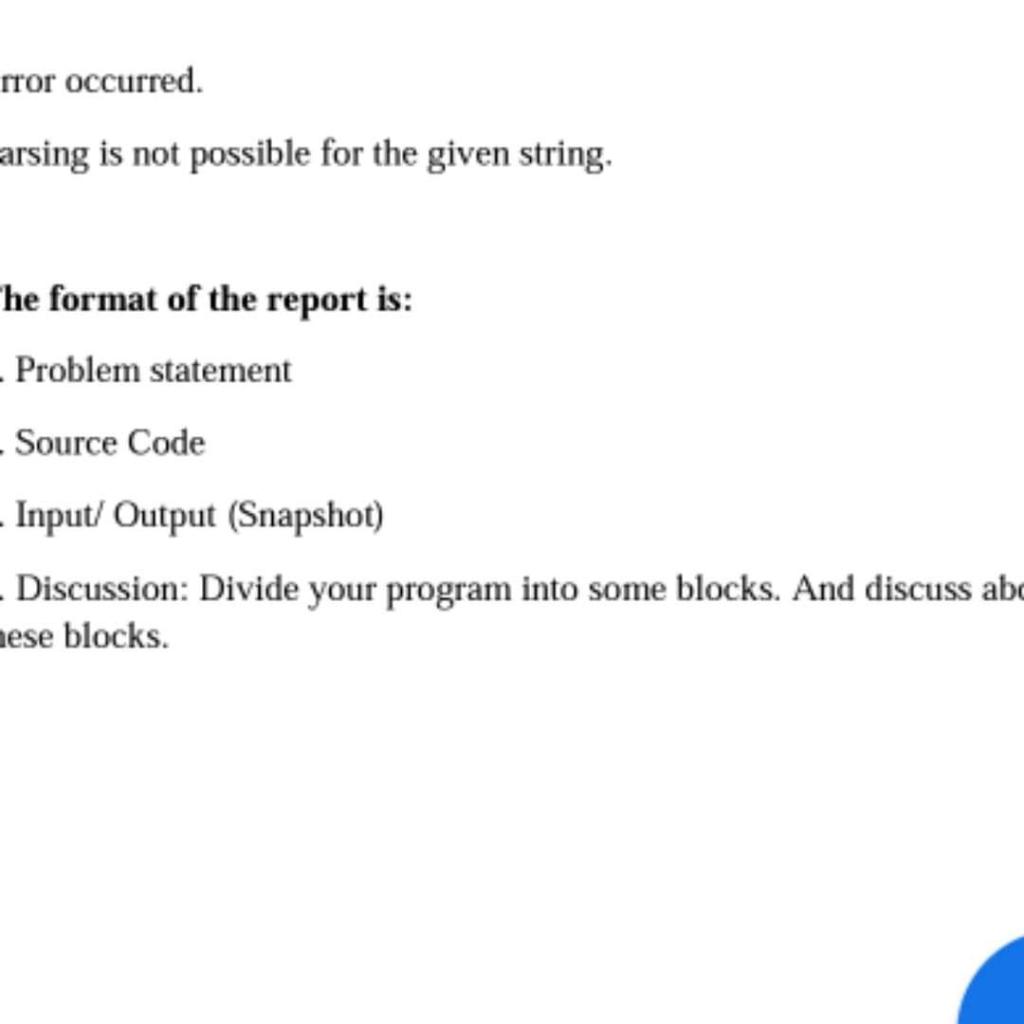 Solved E Problem Statement Write A C Program To Implement 