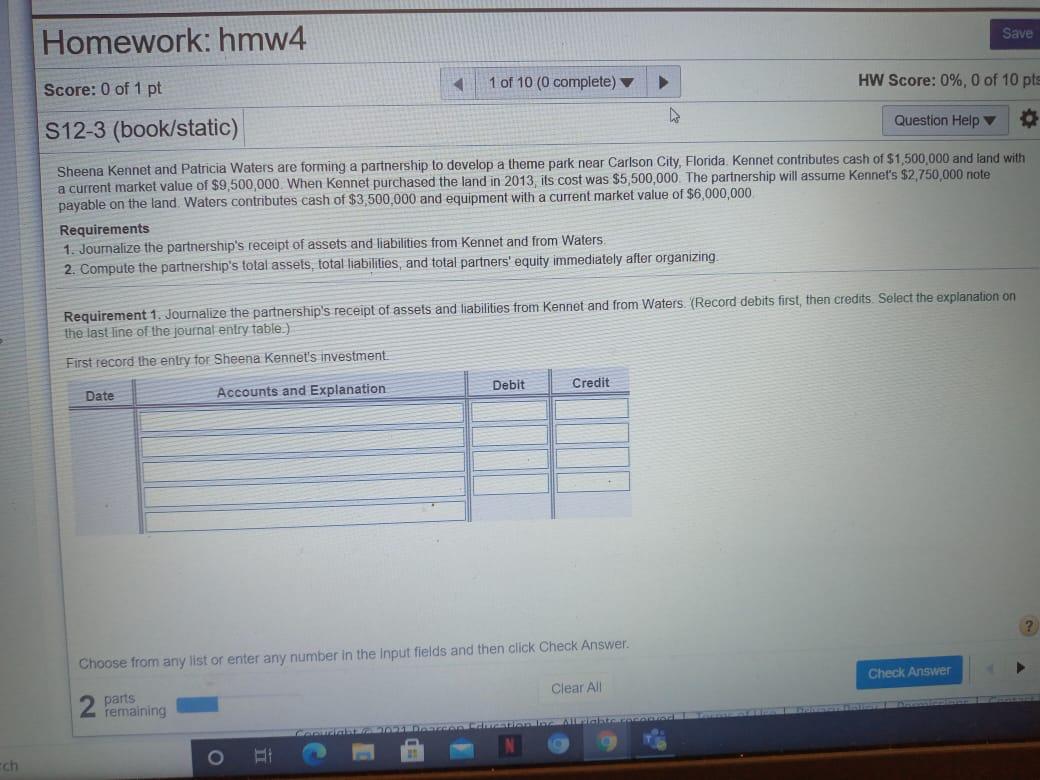 Solved Save Homework: hmw4 Score: 0 of 1 pt 1 of 10 (0 | Chegg.com