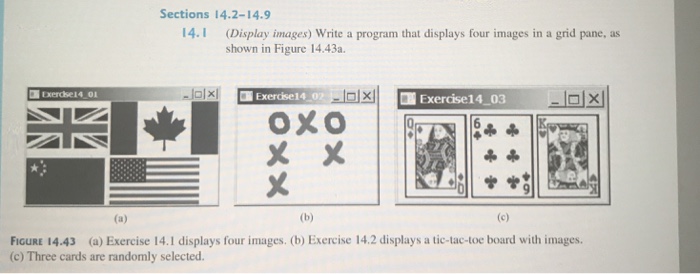 Sections 14.2-14. 14.1 (Display images) Write a | Chegg.com