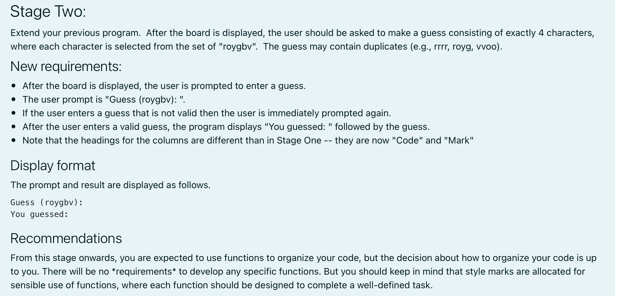 Solved Extend your previous program. After the board is | Chegg.com