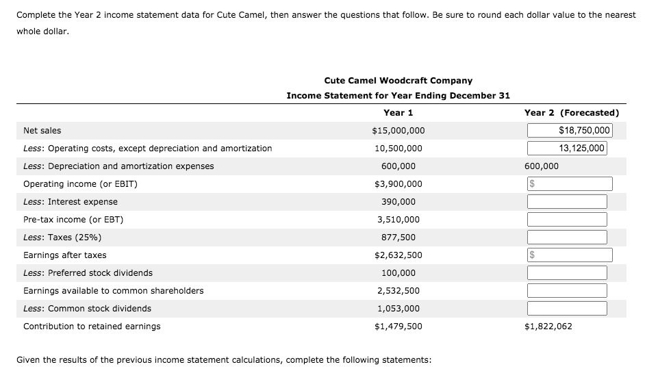 Solved 2. Income statement The income statement, also known | Chegg.com