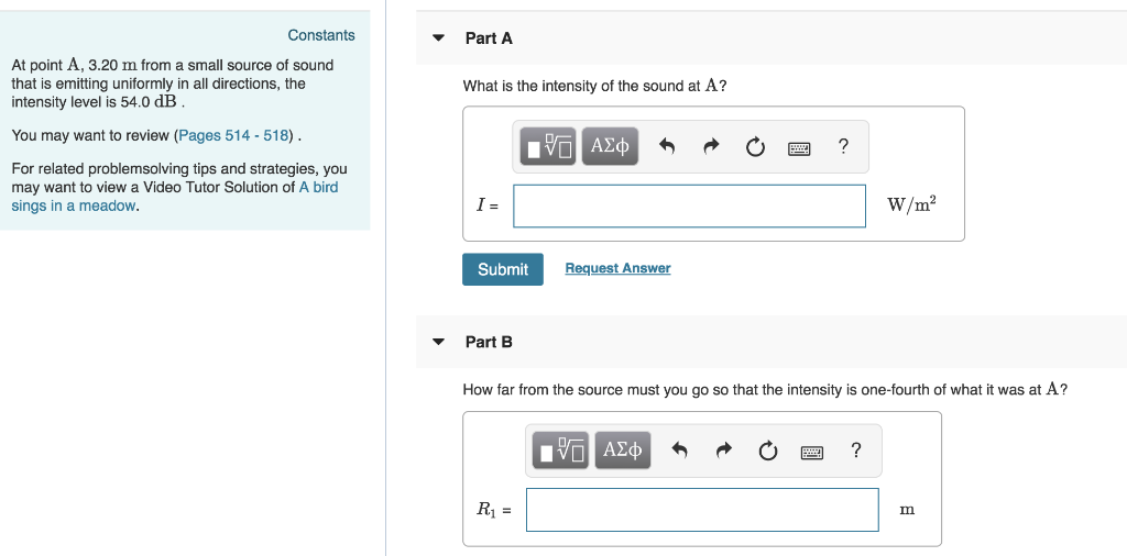 Solved Constants Part A At point A, 3.20 m from that is | Chegg.com