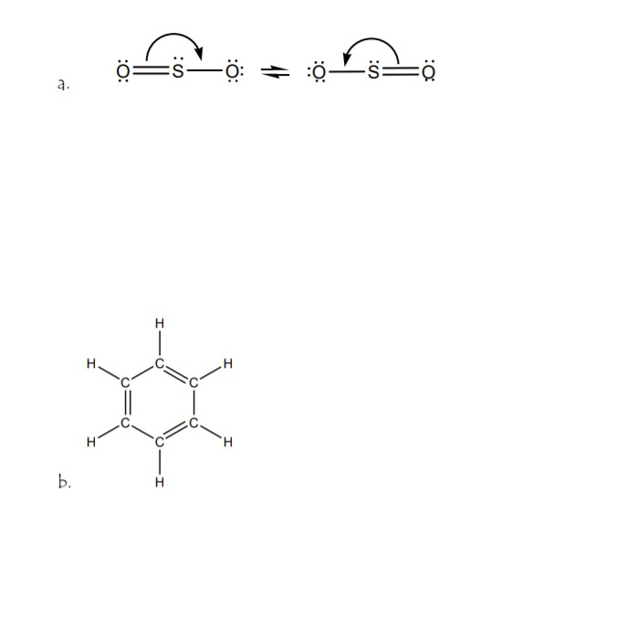 Solved For the following molecules use the provided Lewis | Chegg.com