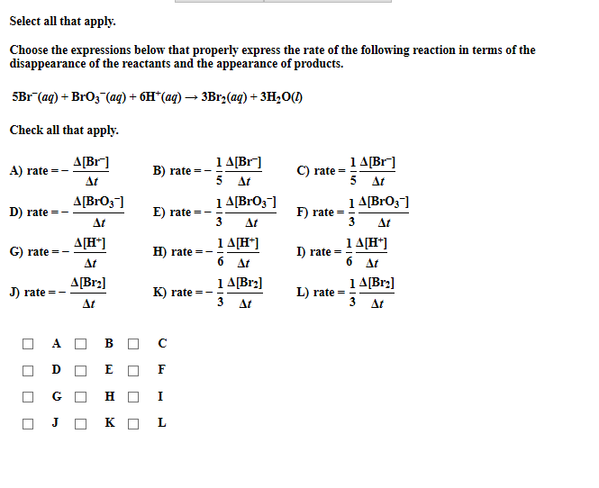 Solved Select all that apply. Choose the expressions below | Chegg.com