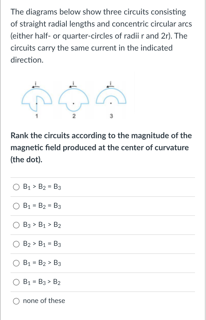Solved The diagrams below show three circuits consisting of | Chegg.com
