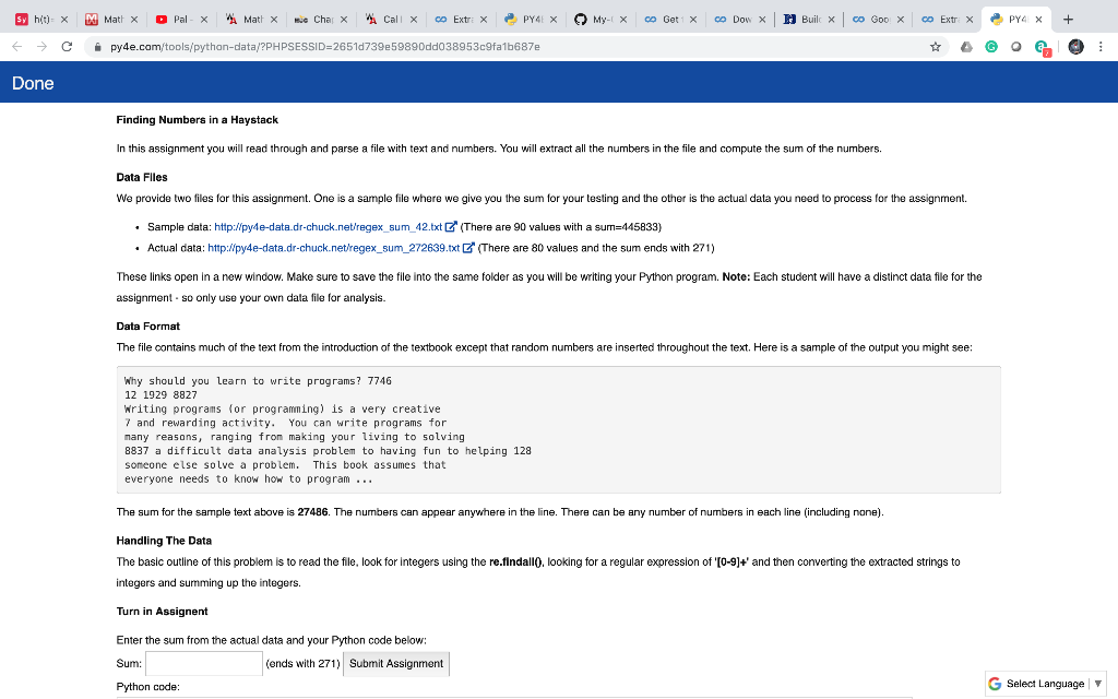 My-X Getix c Dow x Builcx co Goo x co Extr x PY4 x + | Chegg.com