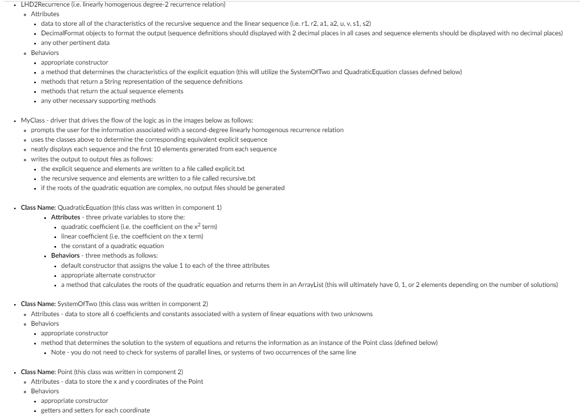 Solved Recursion Assignment Finished Product If You Need