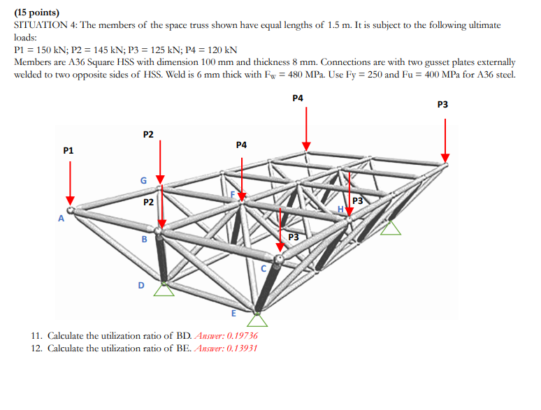 Solved (15 points) SITUATION 4: The members of the space | Chegg.com
