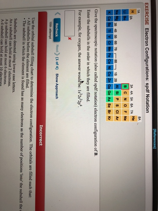 Solved IMULATION Electron Configurations: Box Notation BA 4p | Chegg.com Solved IMULATION Electron Configurations: Box Notation BA 4p | Chegg.com