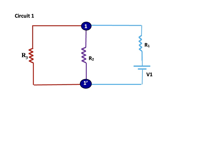 Solved Table 1 (5 points) ΔV 100 1. Using Kirchhoff's Rules, | Chegg.com