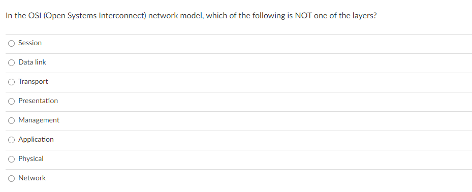 Solved Which of the following is NOT a way computer networks | Chegg.com
