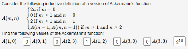 Solved Consider the following inductive definition of a | Chegg.com