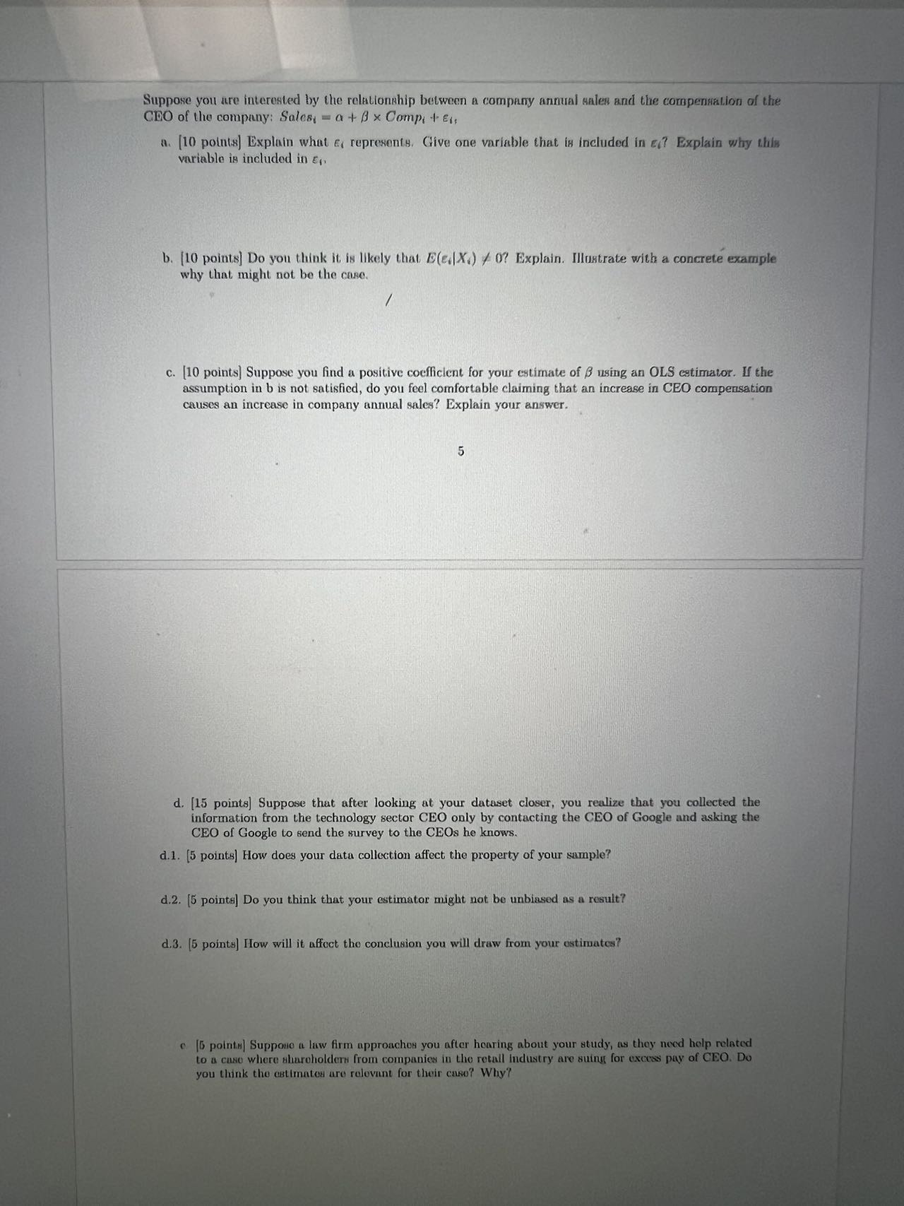 Solved Suppose you are interested by the relationship | Chegg.com