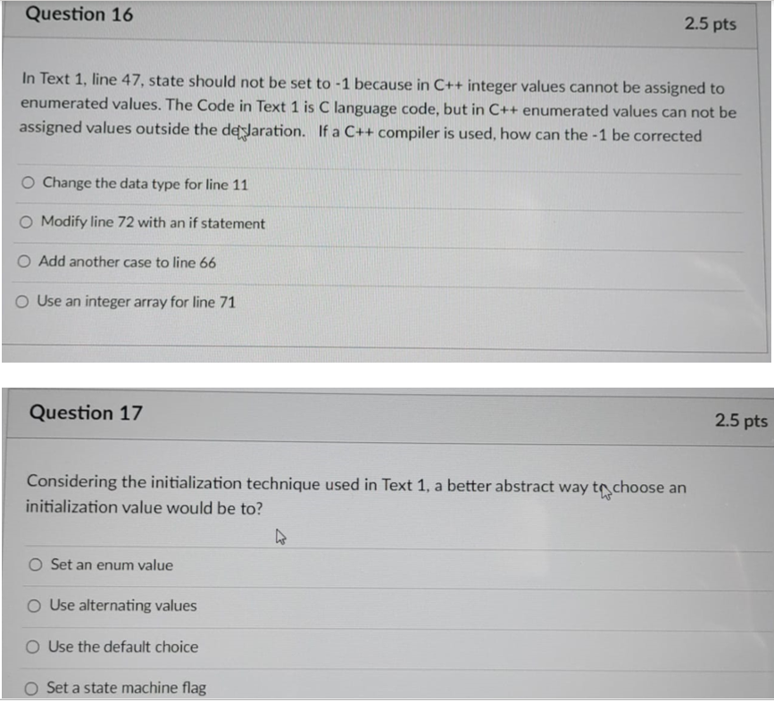 Solved 81. 84. 95. 22. 100. 33. 1. / 78. 2. This code was | Chegg.com