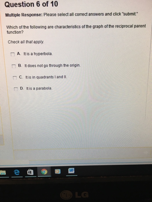 Solved Multiple Response: Please select all correct answers | Chegg.com