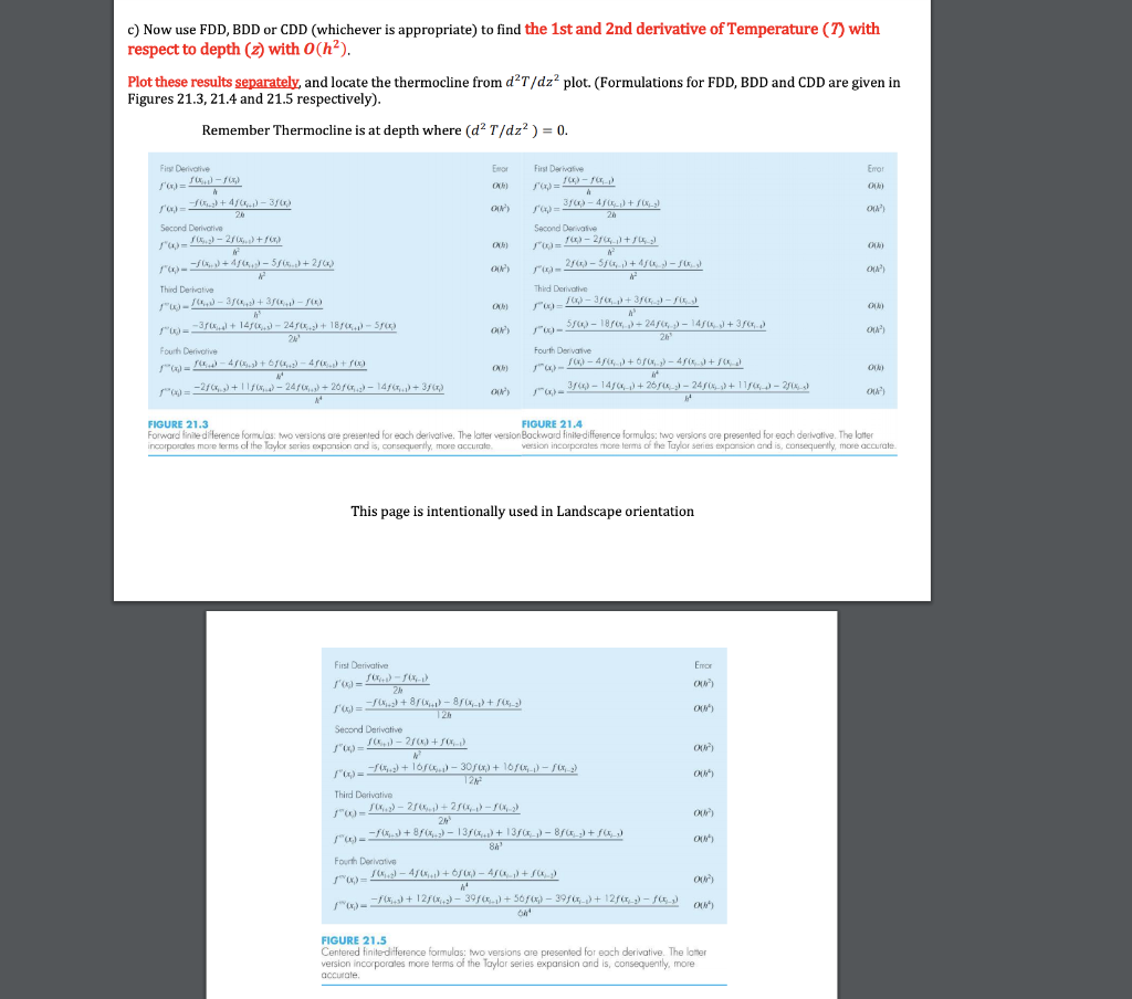 c) Now use FDD, BDD or CDD (whichever is appropriate) | Chegg.com