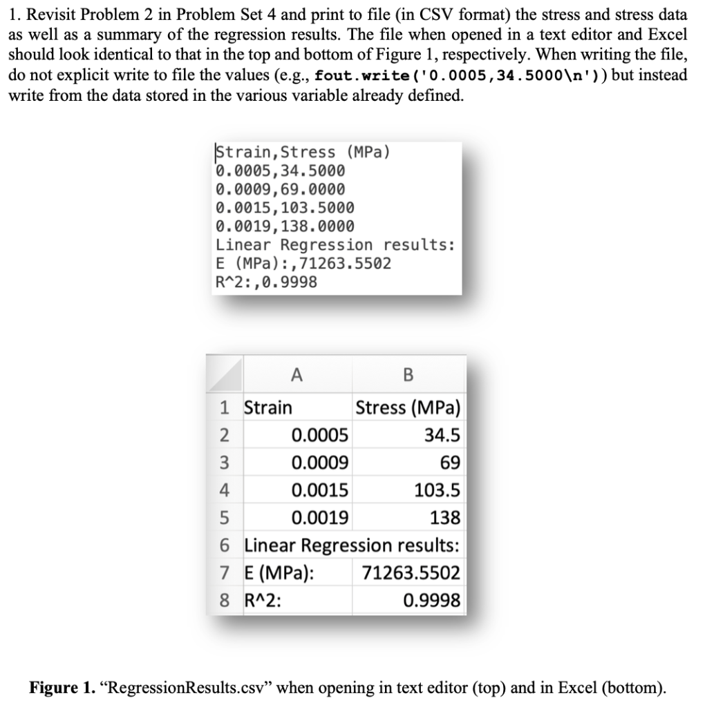 Solved 1. Revisit Problem 2 in Problem Set 4 and print to | Chegg.com