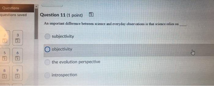 Solved ns Question 7 (1 point) s saved The cognitive | Chegg.com Solved ns Question 7 (1 point) s saved The cognitive | Chegg.com