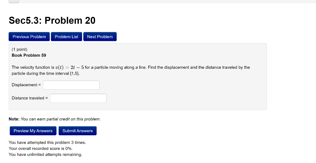 Solved Sec5.3: Problem 20 Previous Problem Problem List Next | Chegg.com