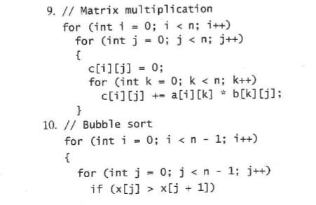 Solved For the code segments in Exercises 7-12, determine | Chegg.com