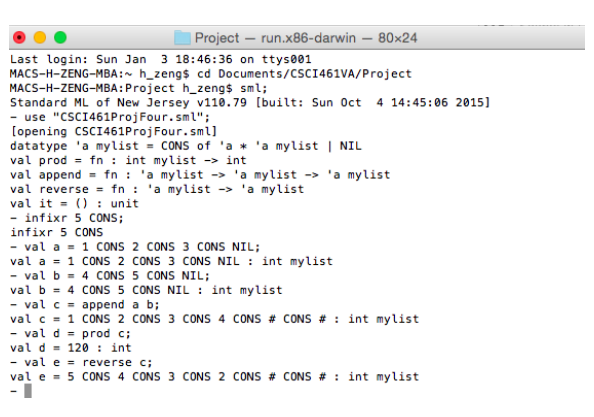 (CSCI 421 VA) Project Four Define Type and Write | Chegg.com