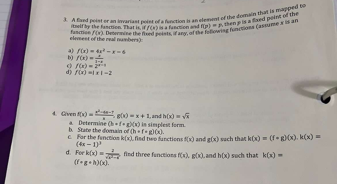 Solved Show me ﻿the steps to ﻿solveA fixed point or an | Chegg.com