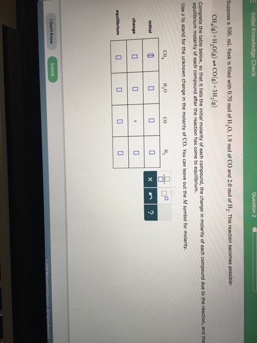 Solved Initial Knowledge Check Question 2 Suppose a 500. mL. | Chegg.com Solved Initial Knowledge Check Question 2 Suppose a 500. mL. | Chegg.com