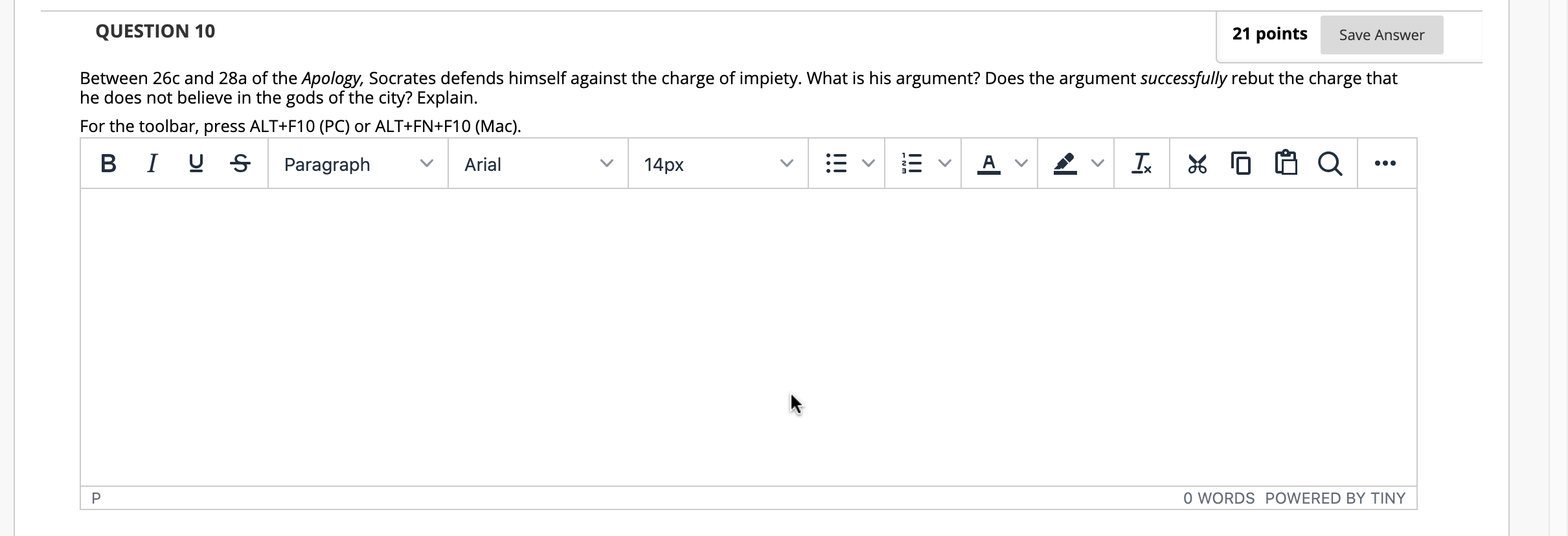 Solved QUESTION 10 21 points Save Answer Between 26c and 28a | Chegg.com