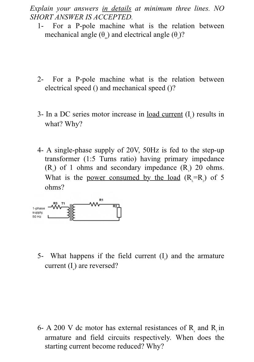Solved Explain your answers in details at minimum three | Chegg.com