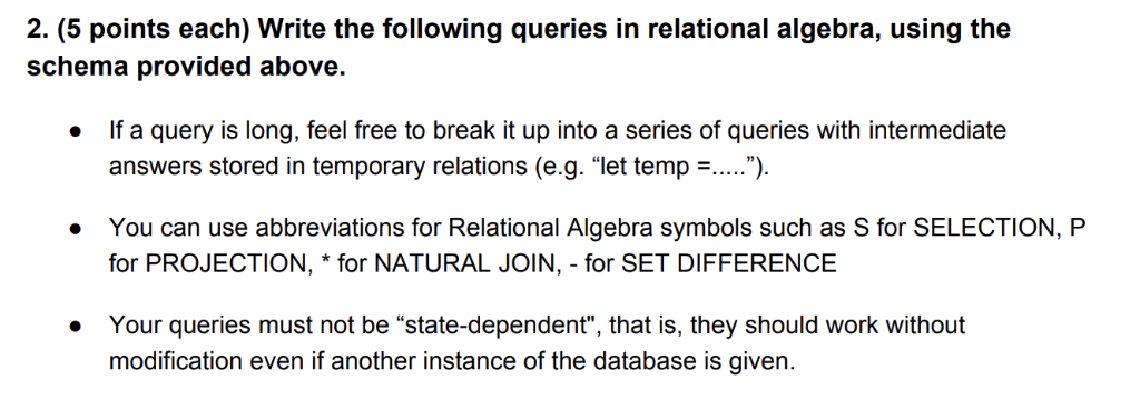 Consider the SOCIAL NETWORK relational database | Chegg.com