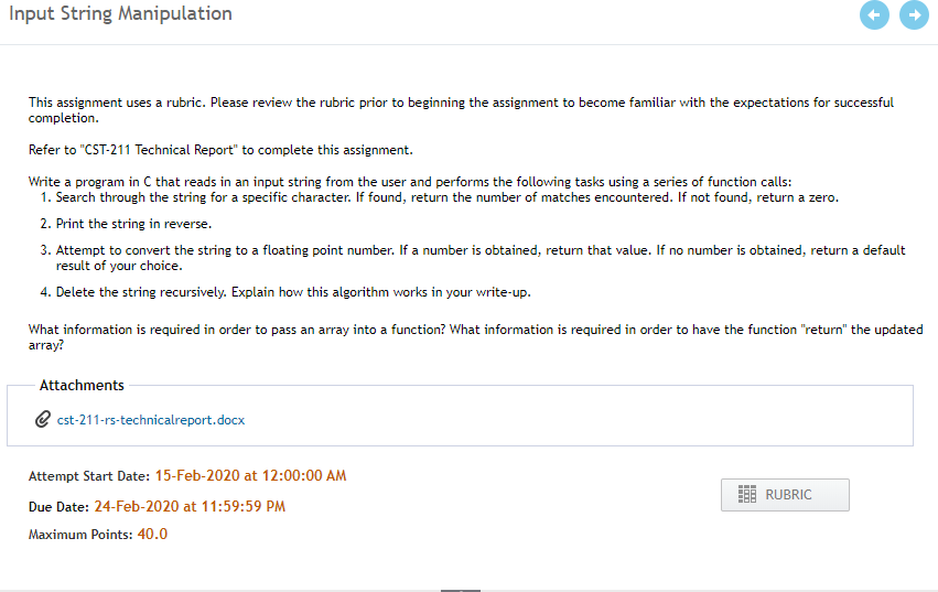 Input String Manipulation This assignment uses a | Chegg.com