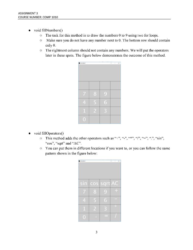 Solved ASSIGNMENT 3 COURSE NUMBER: COMP 1010 Q1: Look of a | Chegg.com