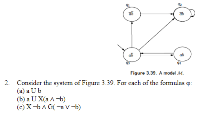 Solved Figure 3.39. A model M. 2. Consider the system of | Chegg.com
