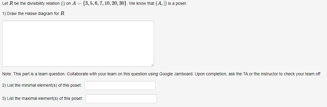 Solved Let R be the divisibility relation (|) on | Chegg.com