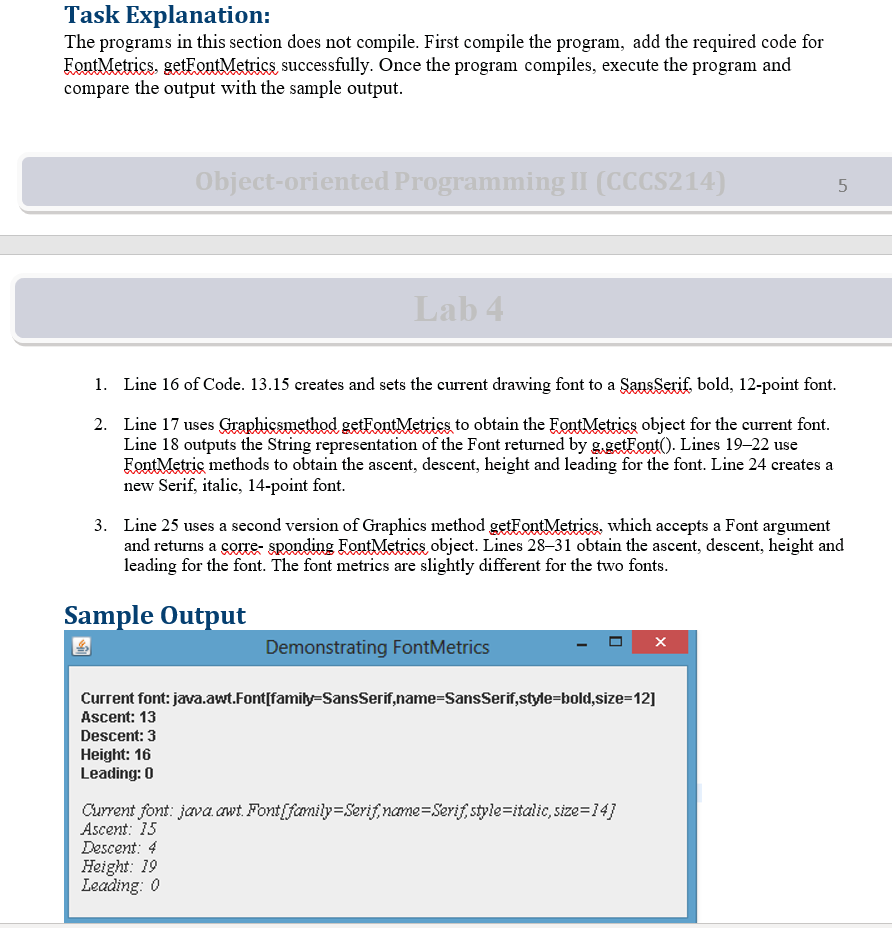 Solved Task Explanation: The programs in this section does | Chegg.com