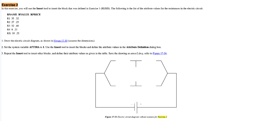 Exercise 2 In this exercise, you will use the Insert | Chegg.com