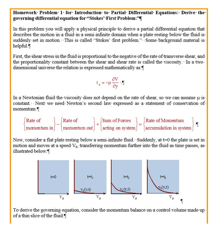 Homework Problem 1. for Introduction to Partial | Chegg.com