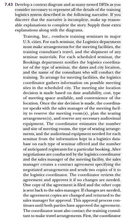 Solved See textbook pages 209 - 210 problem 7-43 problem | Chegg.com