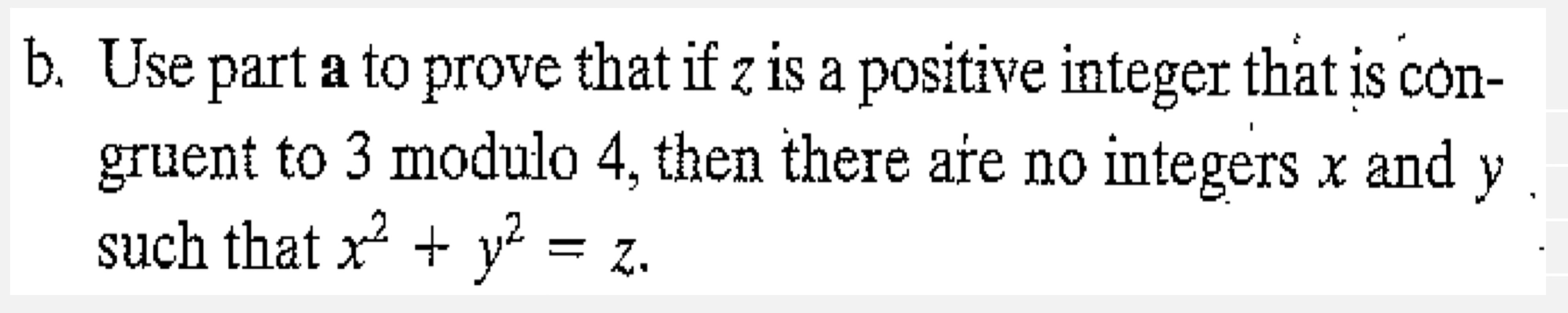Solved 14. a. Prove that the square of an integer is | Chegg.com
